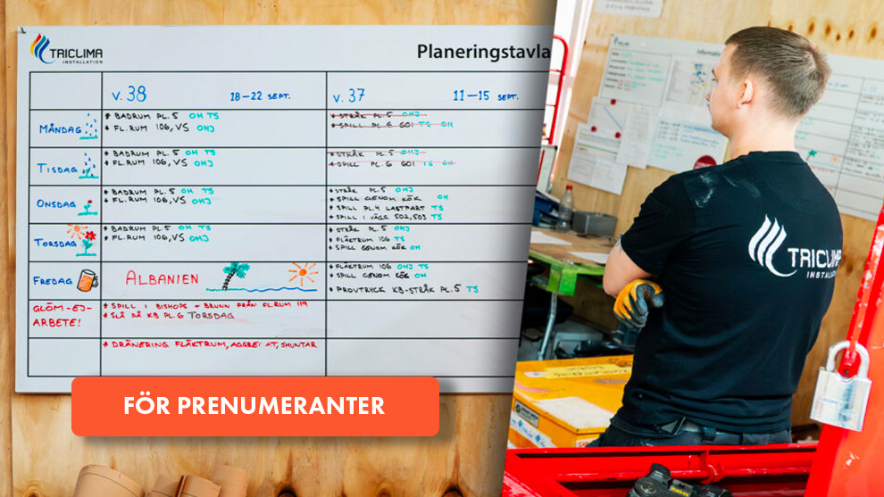 8 rutiner som utmärker Lean - Elinstallatören