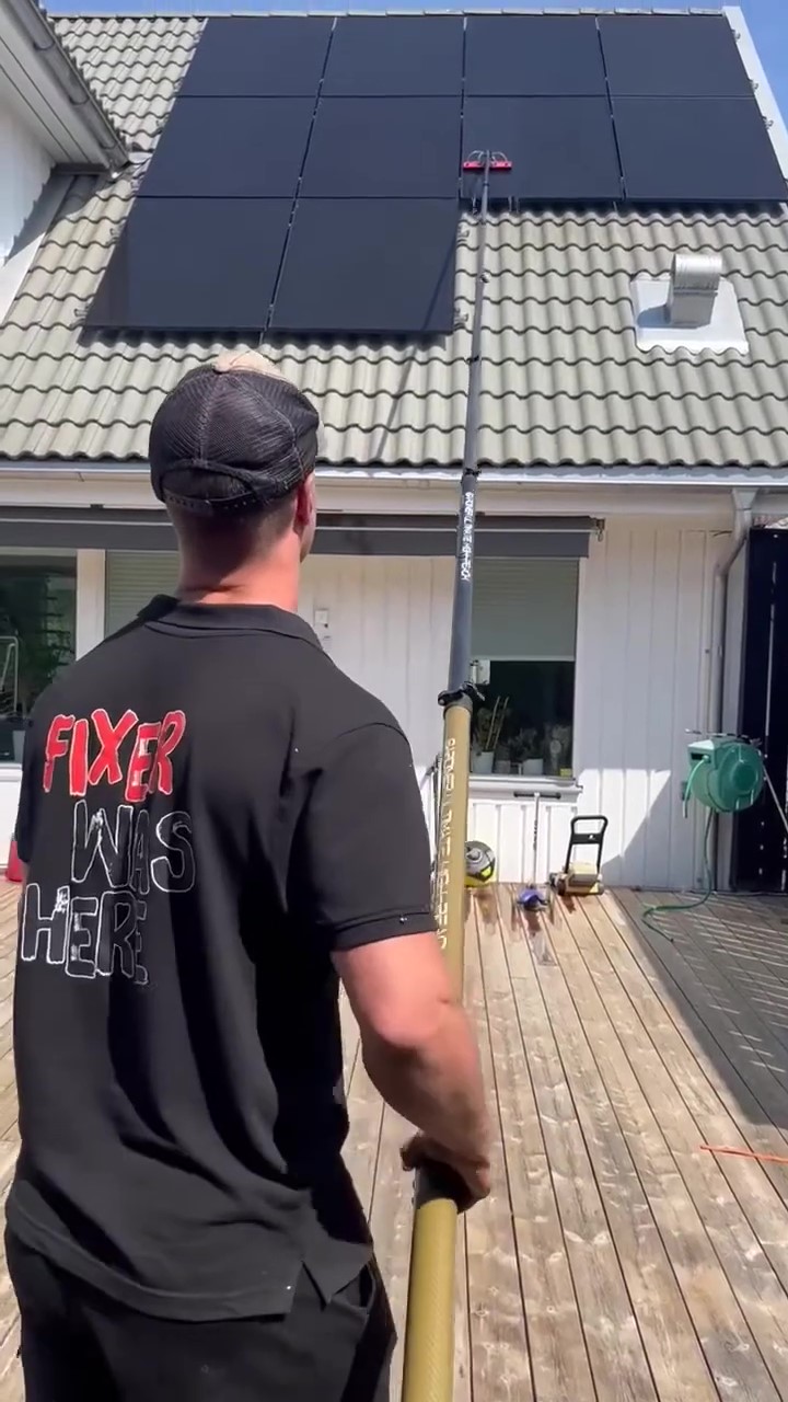 Rengöra solceller: ”För oss är ultrarent vatten en självklarhet ...