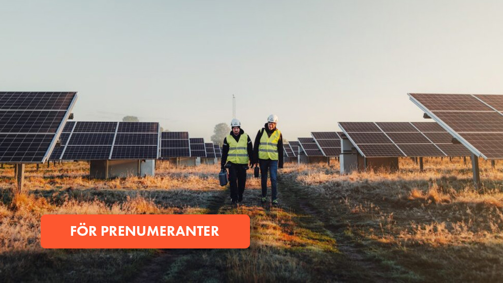 Lönar det sig att sätta solcellerna på marken? - Elinstallatören