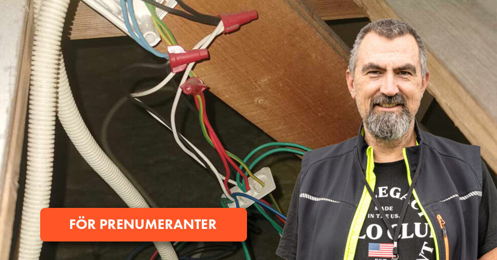 Regelvidrig elinstallation upptäckt efter husköp - det här gäller - Elinstallatören