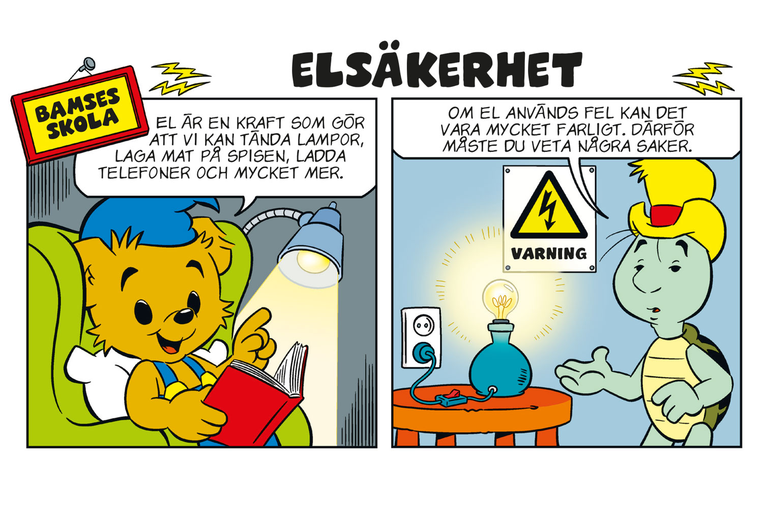 Dilemman i Bamses elskola – Gör Burres pappa rätt här? - Elinstallatören