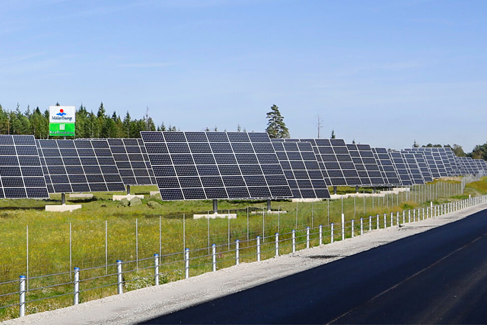 Nordens största solcellspark i drift - Elinstallatören