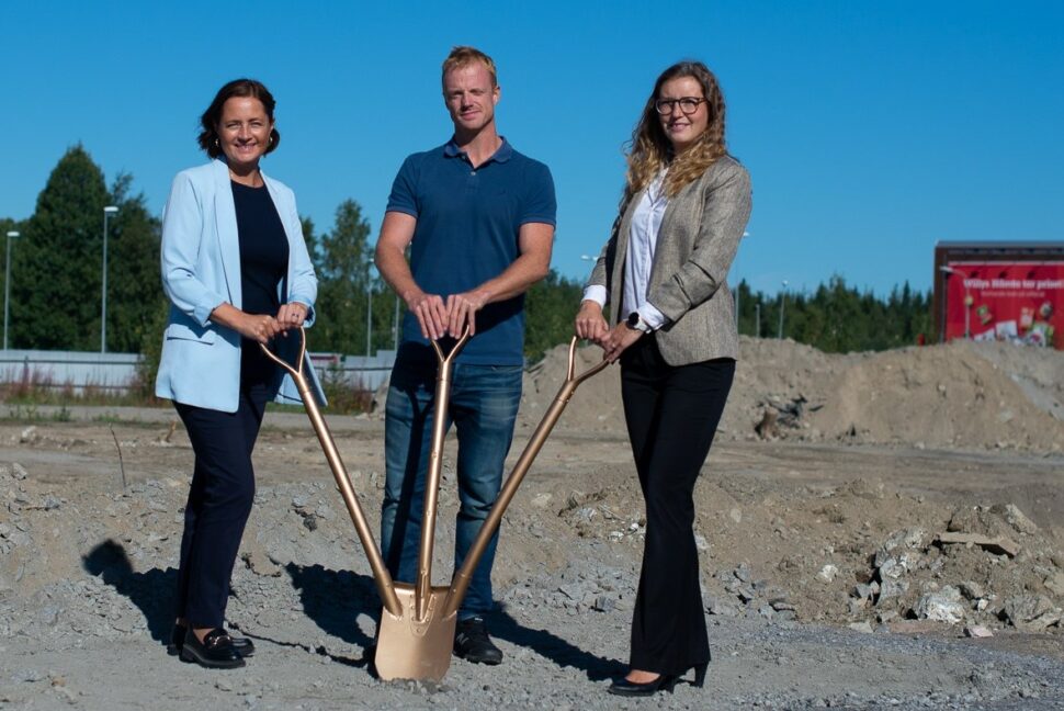 Här bygger rörföretagets fastighetsbolag ny butik till Ahlsell - VVS-Forum