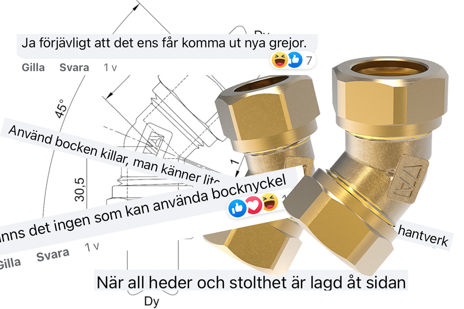 Vatettes nya 45-graderskoppling: ”Helt perfekt när man ska ta över ...