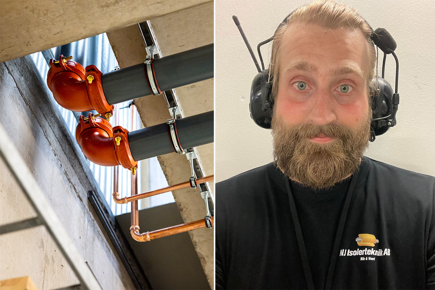 ”Det tar mycket längre tid att montera isolering på rillat” - VVS-Forum