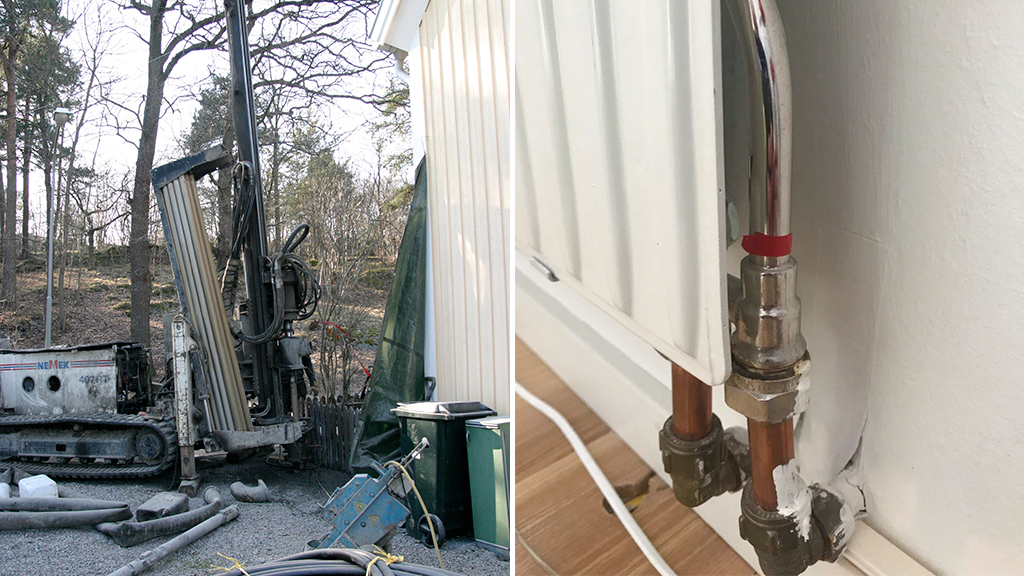 Dolt fel stoppade värmepump - VVS-Forum